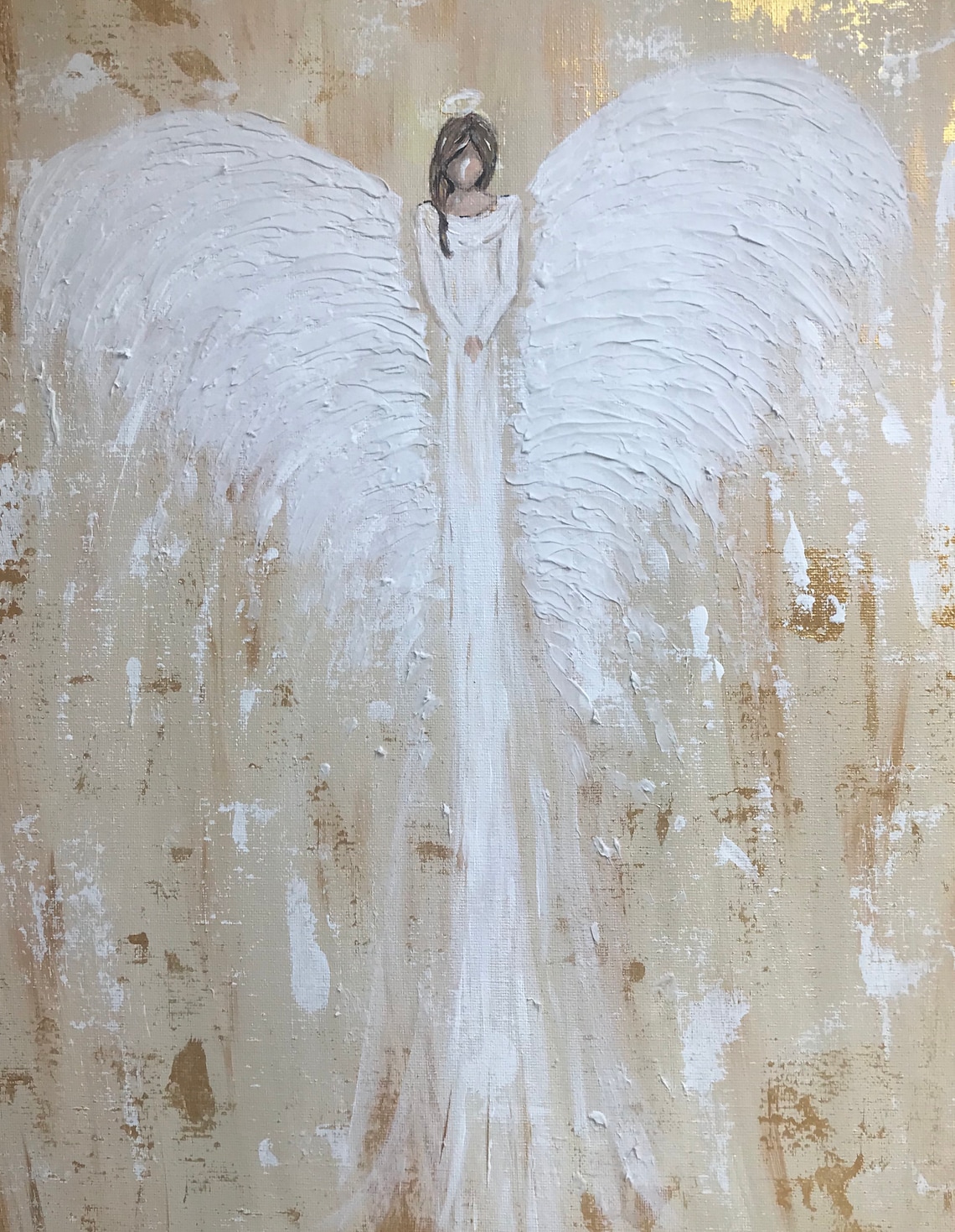 Custom Angel Painting on Canvas - Etsy