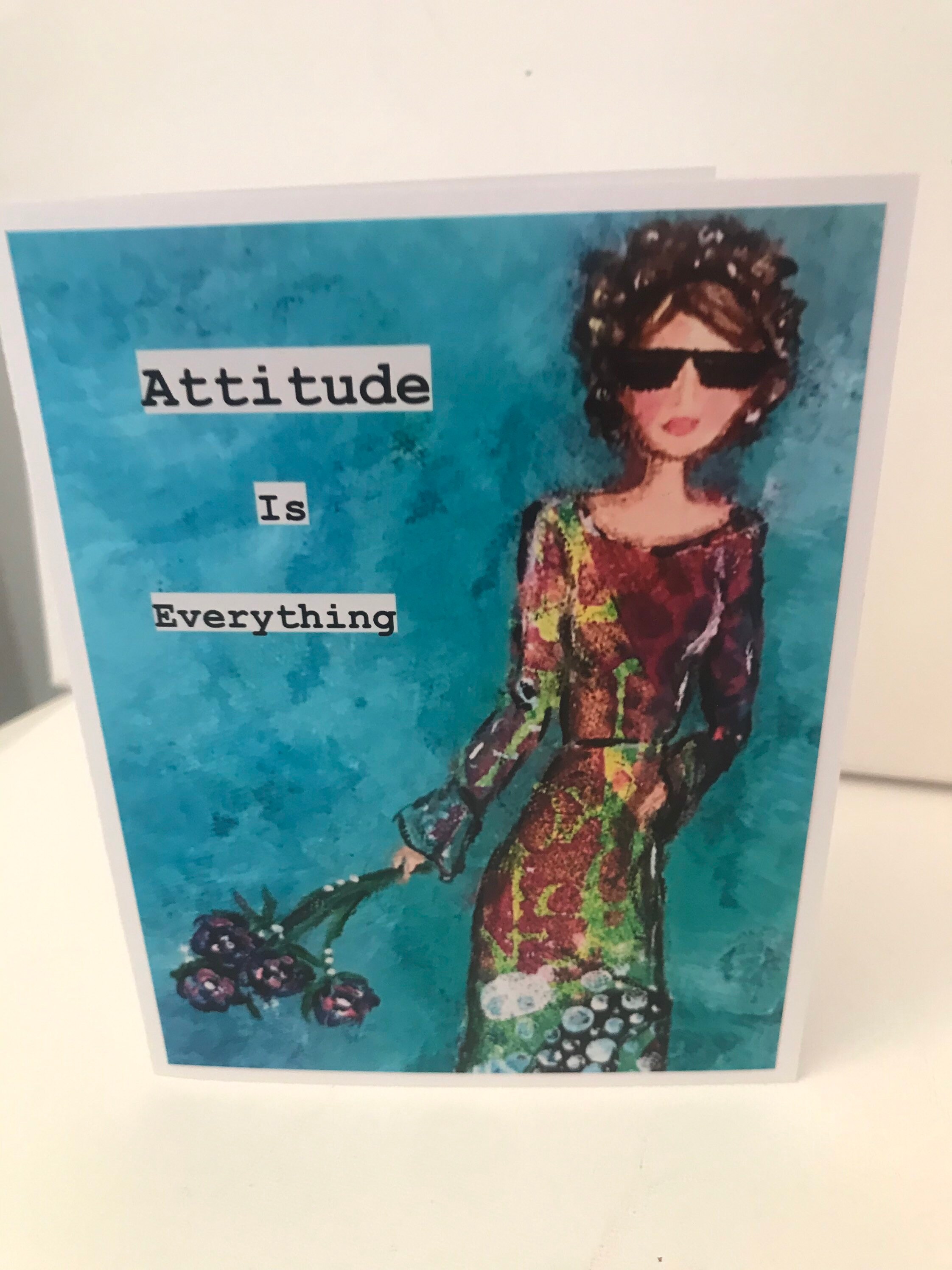 Quirky and Encouraging Note Card for Her - Etsy
