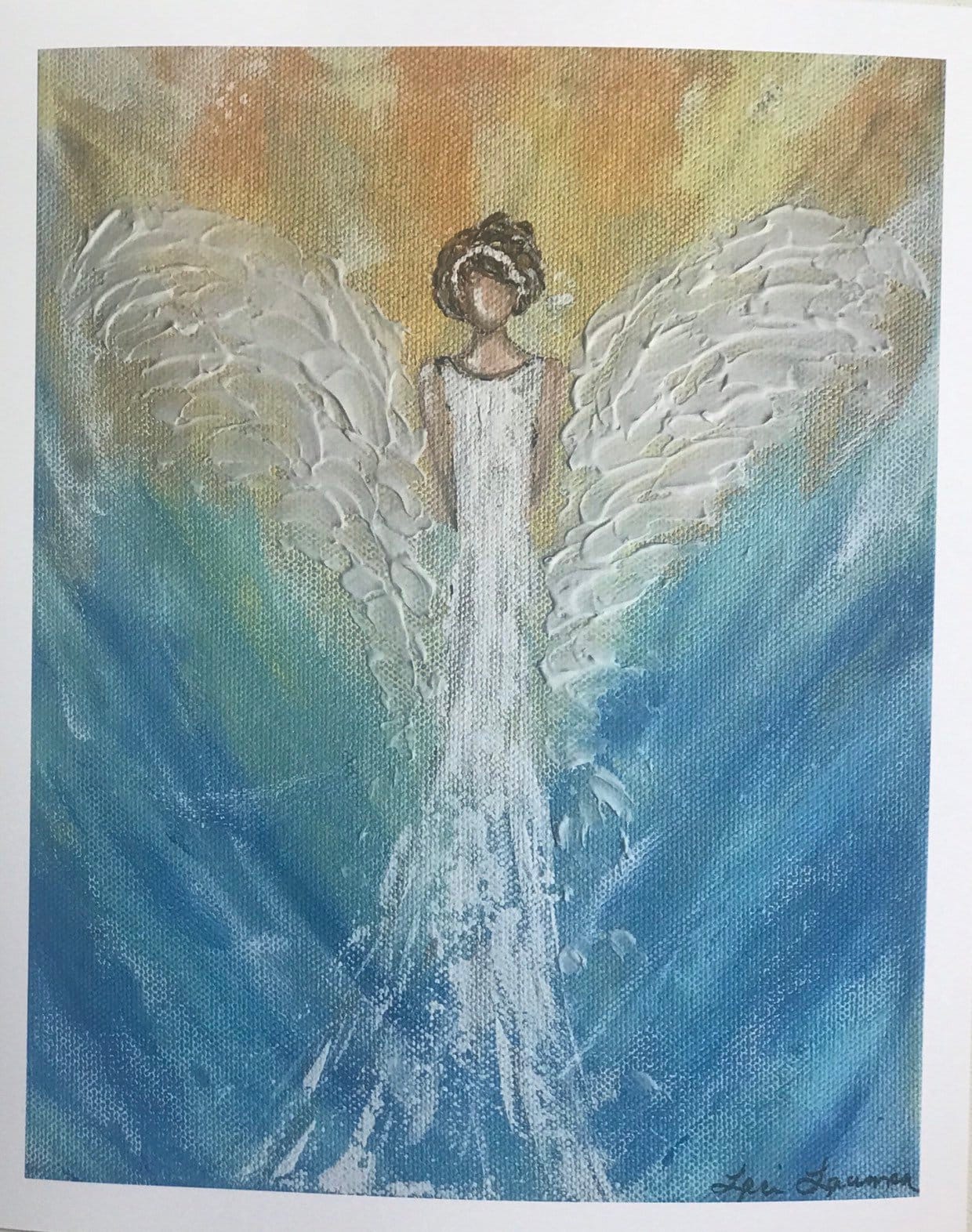 Angel Print From Original Artwork - Etsy