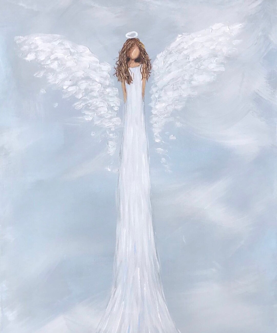 Angel Print of Original Angel Artwork - Etsy