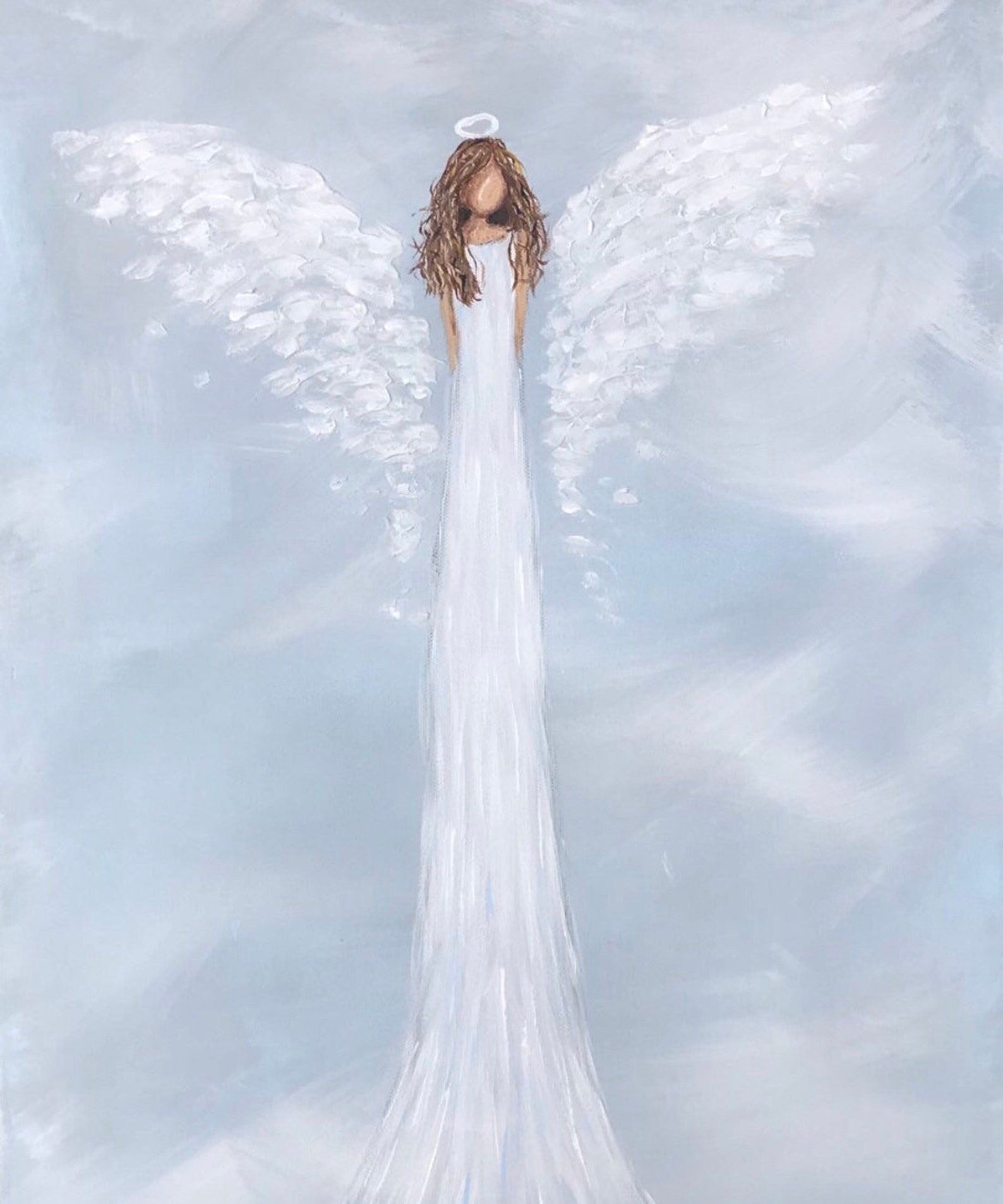 Angel Print of Original Angel Artwork - Etsy