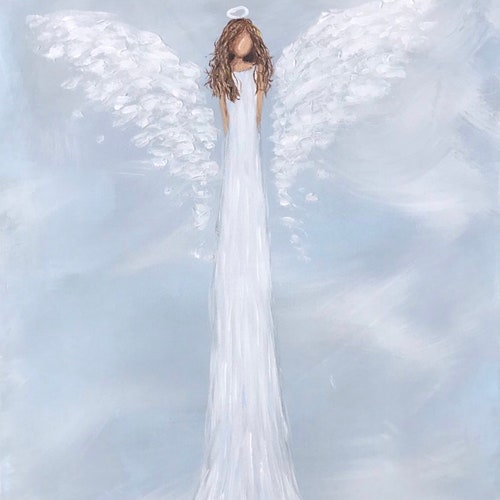Angel Print of Original Angel Artwork - Etsy