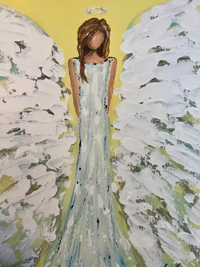Angel Print From Original Artwork - Etsy