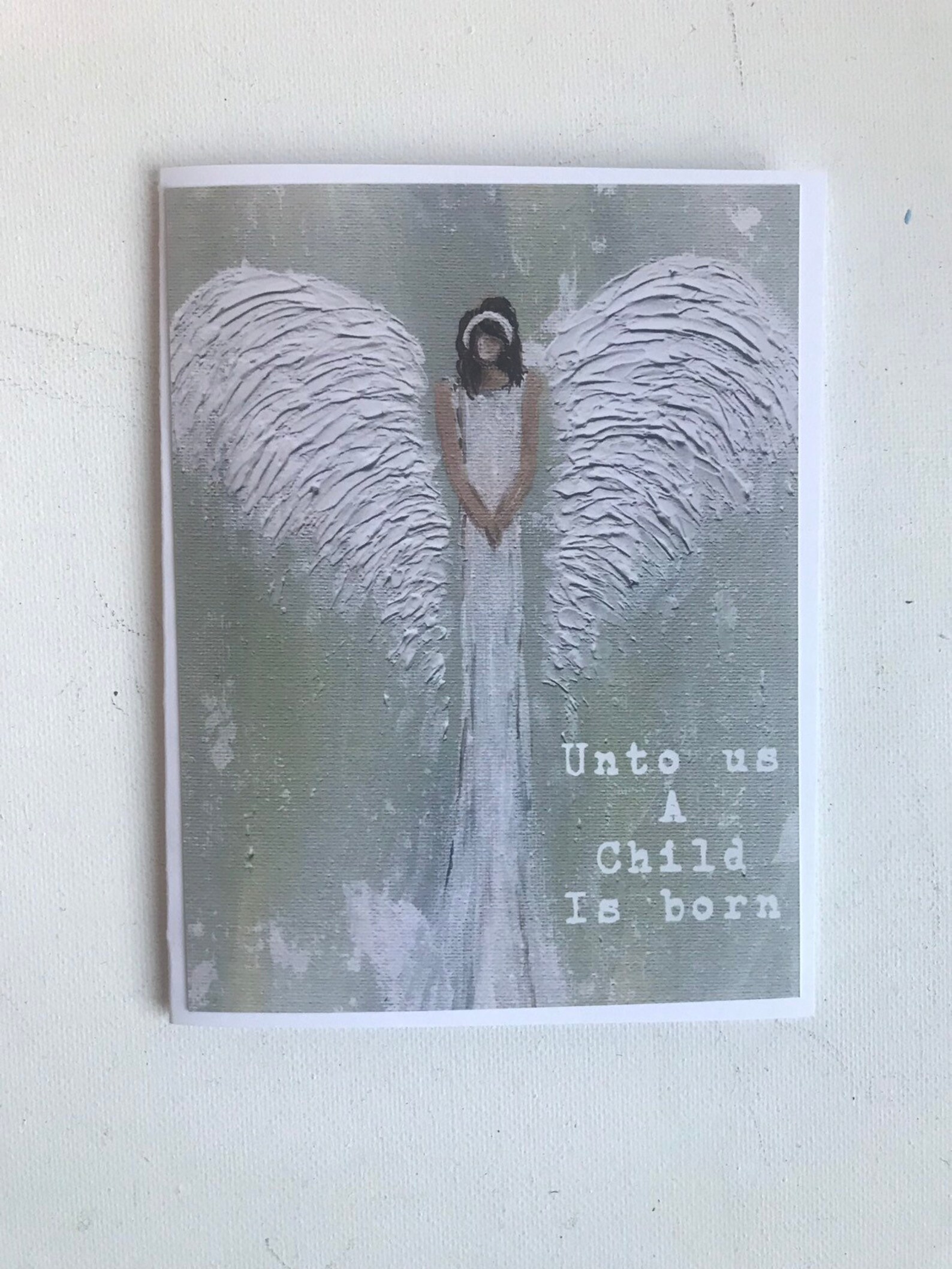 Set of Angel Holiday Greeting Cards Includes 4 Various Angel | Etsy