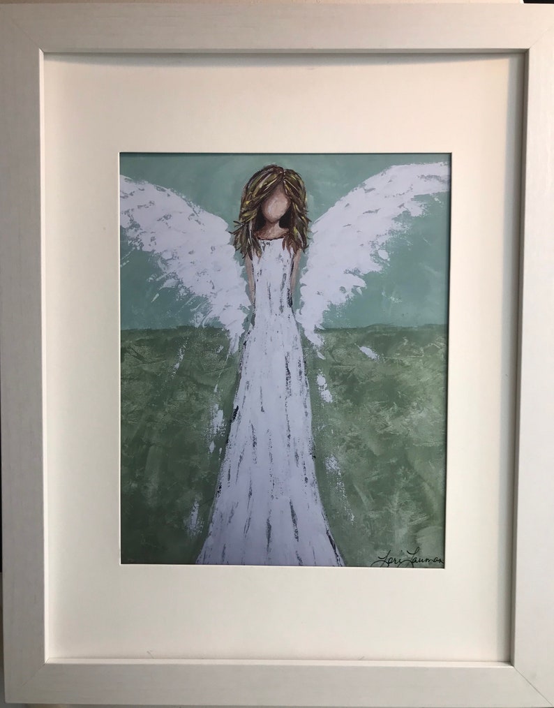 Angel Print From Original Artwork - Etsy