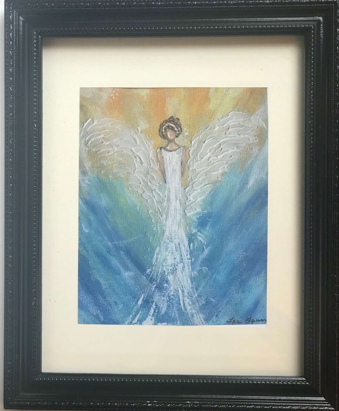 Angel Print From Original Artwork - Etsy