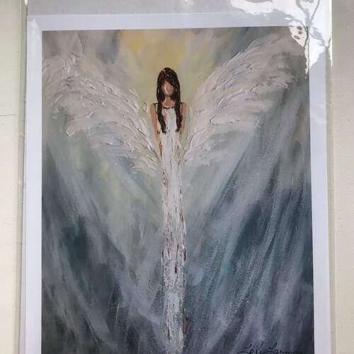 Angel Print of Original Angel Artwork - Etsy