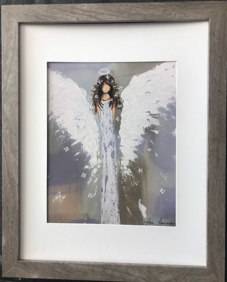 Angel Print From Original Artwork | Etsy