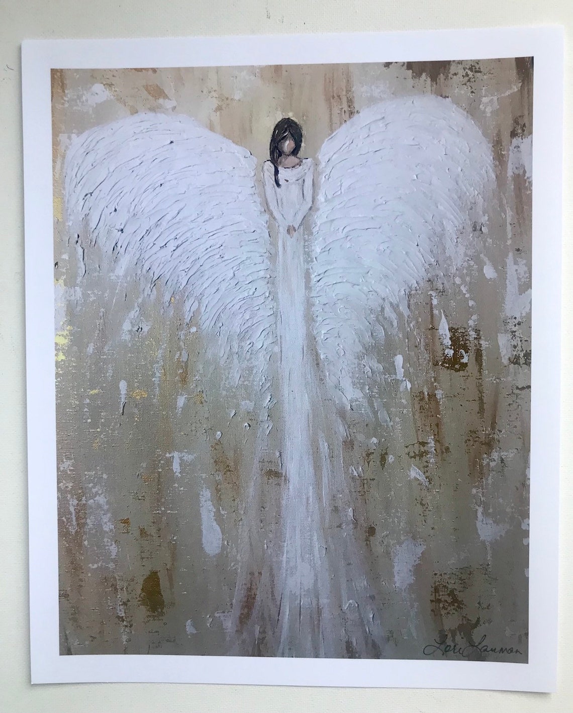 Angel Poster Print of Original Artwork - Etsy