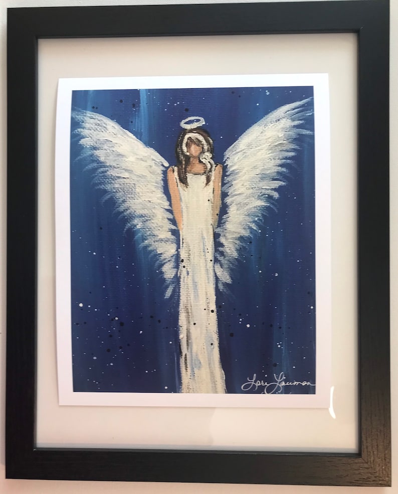 Angel Print From Original Artwork - Etsy