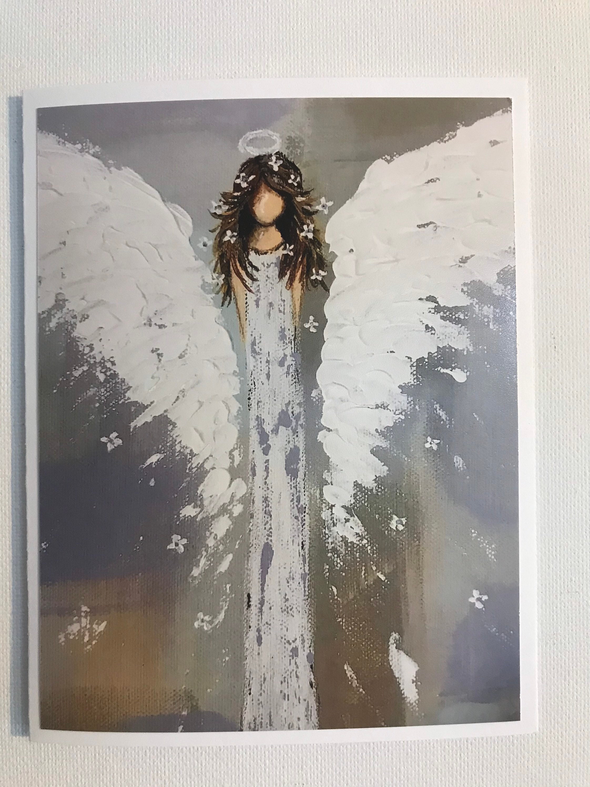 Set of Angel Photo Greeting Cards - Etsy