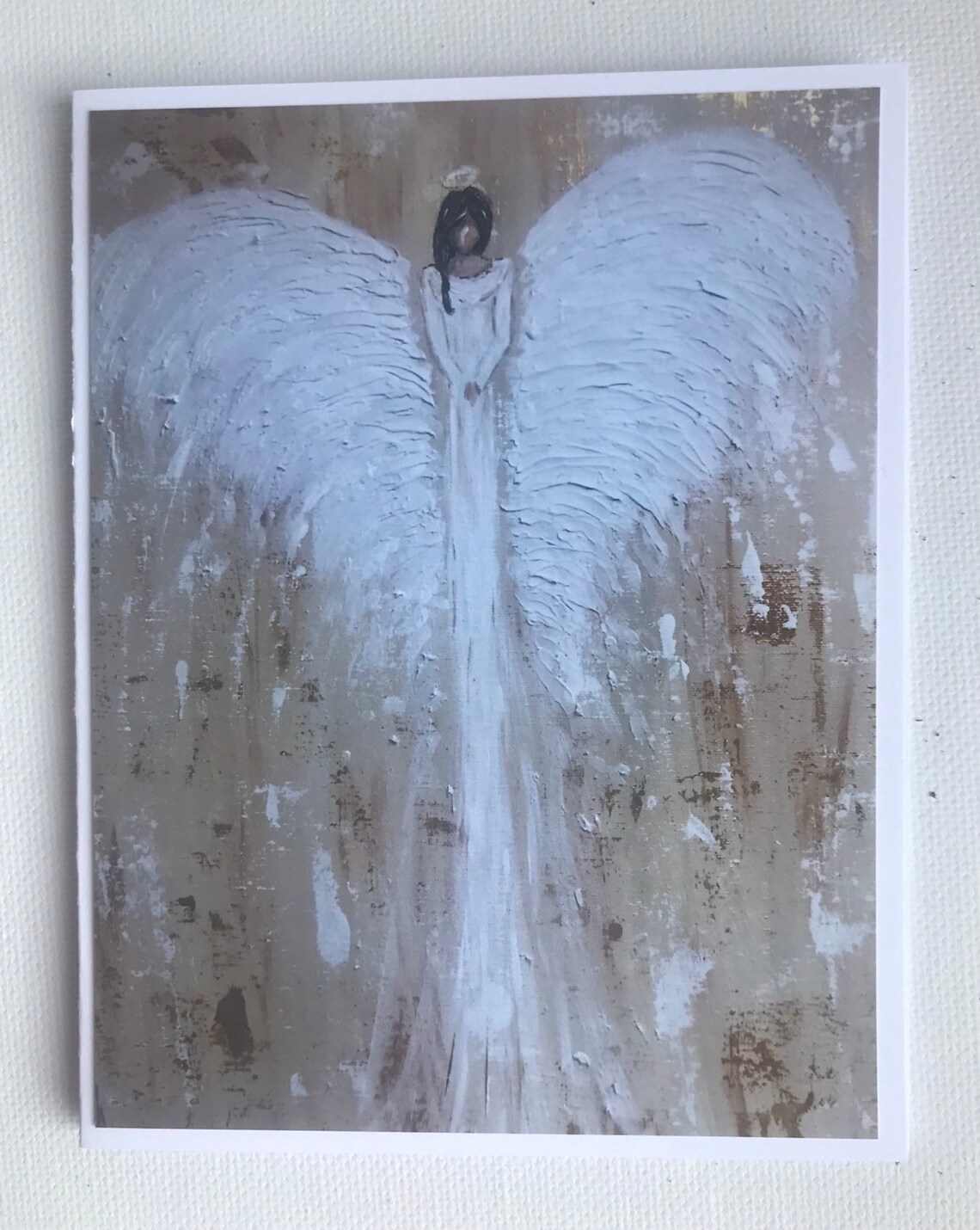 Set of Angel Greeting Cards includes 4 various angel artwork | Etsy