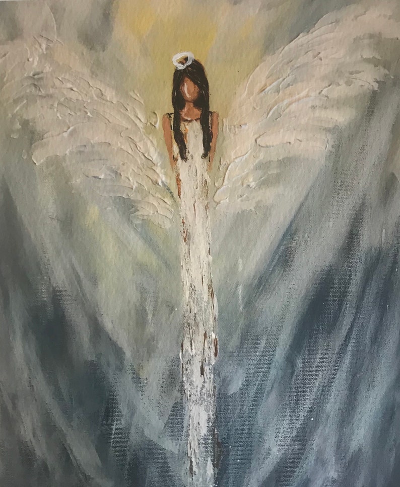 Angel Poster Print of Original Artwork - Etsy