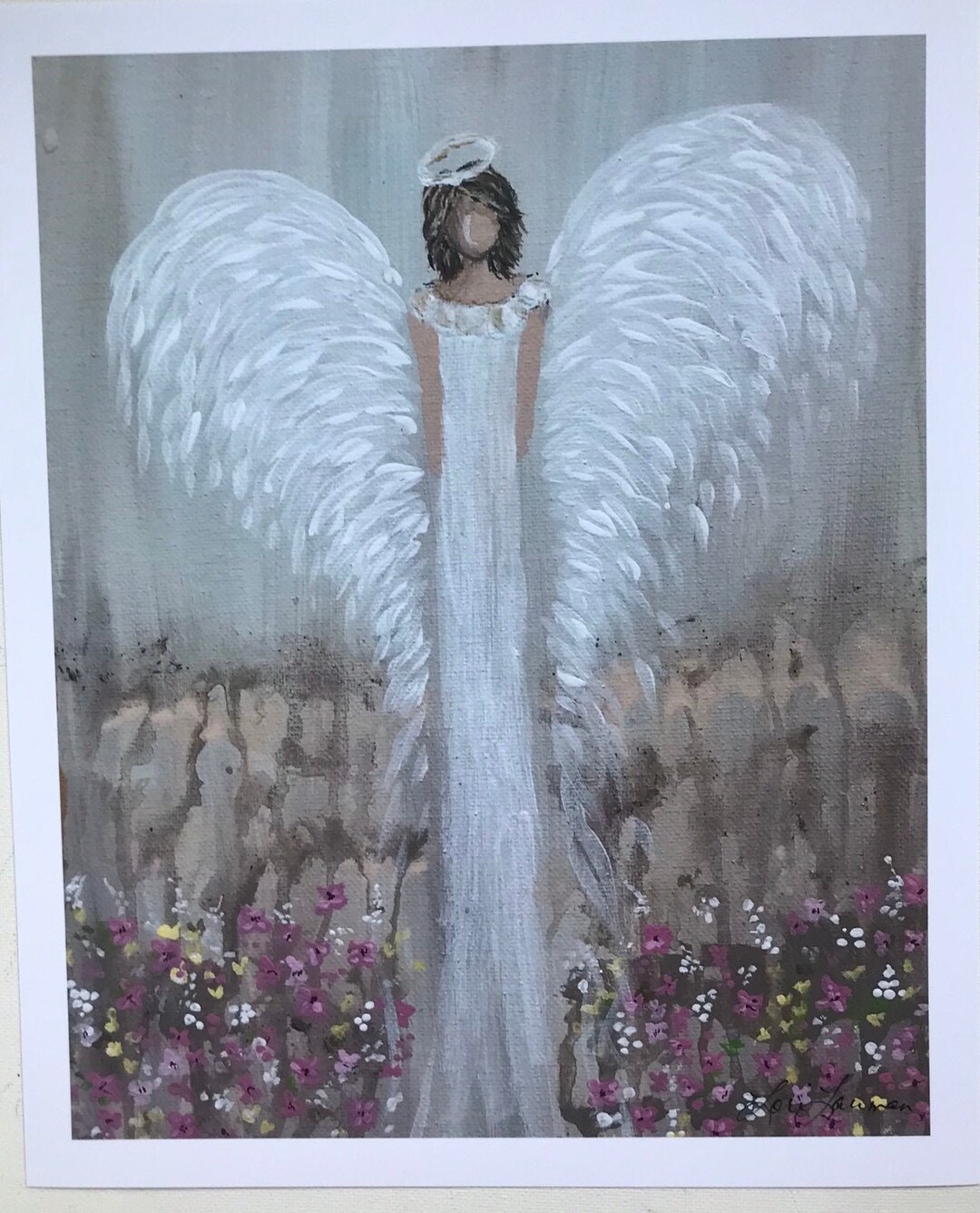 Angel Poster Print of Original Artwork - Etsy