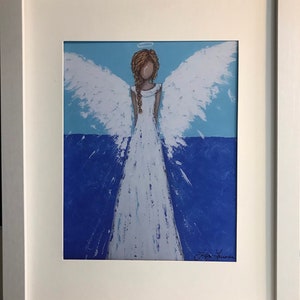 Angel Print From Original Artwork - Etsy