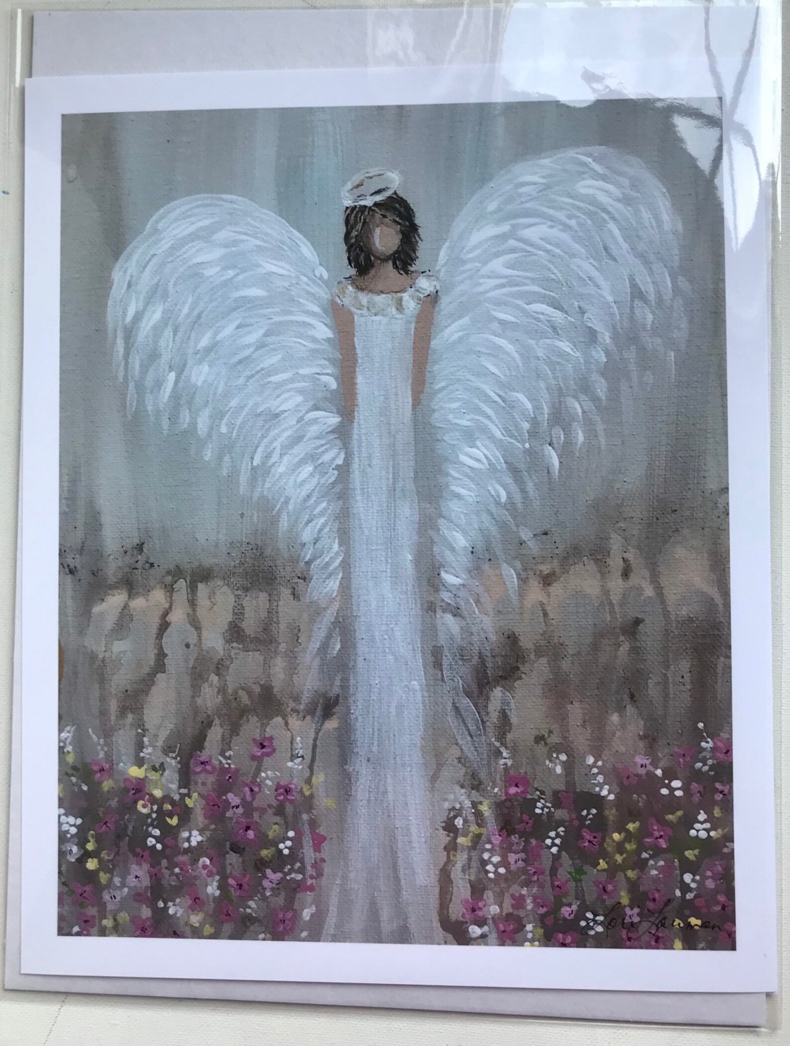 Angel Poster Print of Original Artwork | Etsy