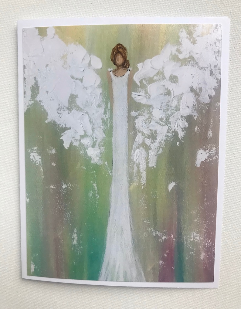 Set of Angel Greeting Cards Includes 4 Various Angel Artwork - Etsy