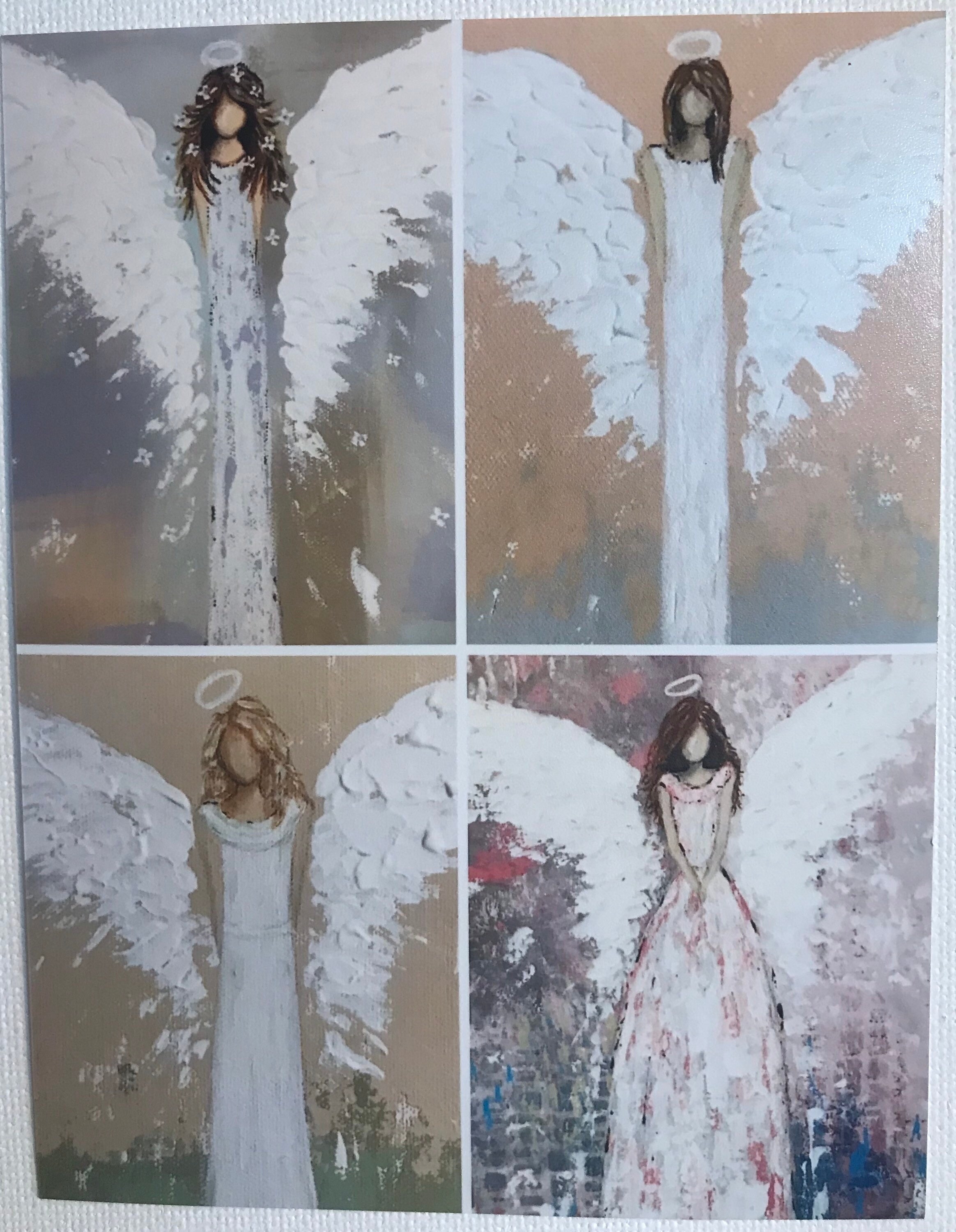Set of Angel Photo Greeting Cards - Etsy