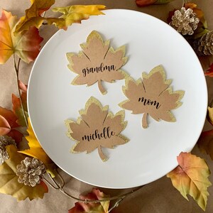 Thanksgiving Place Cards-thanksgiving Name Cards-custom Name Cards ...