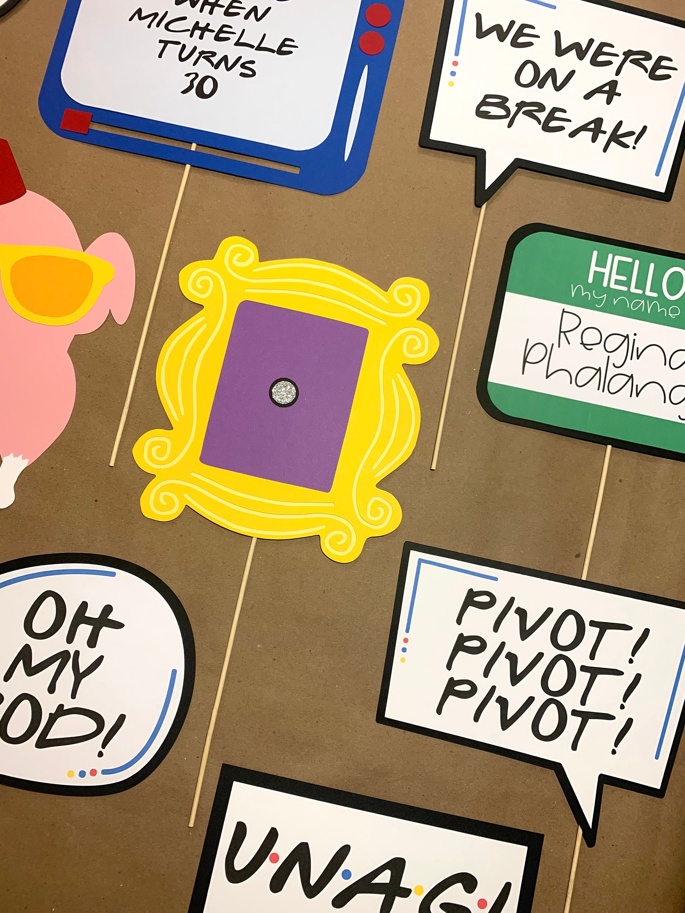 FRIENDS Theme Photo Props-friendsgiving Party-friendsgiving - Etsy