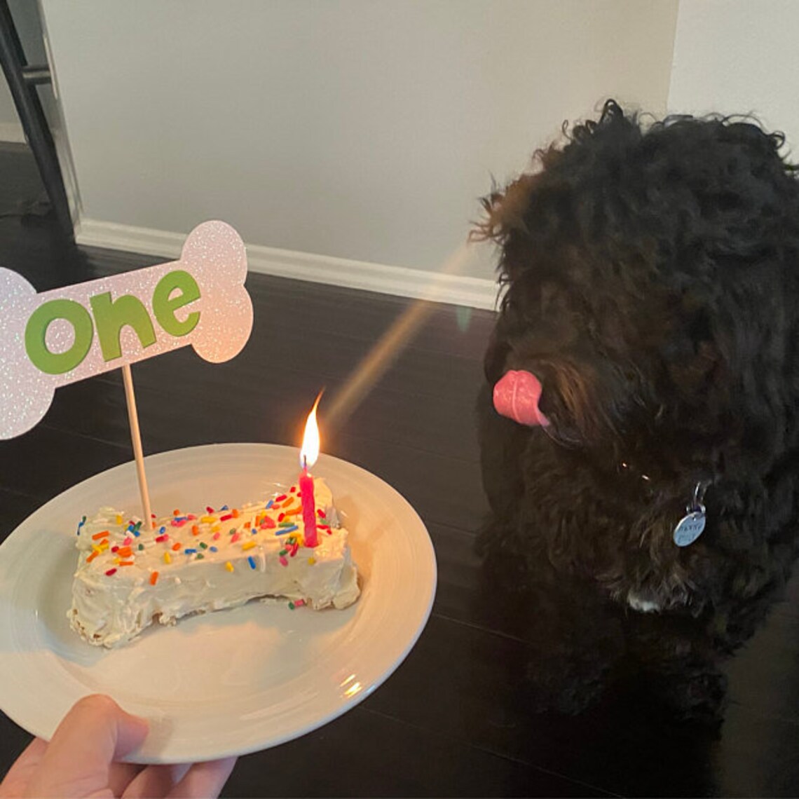 Dog Bone Cake Topper-dog Birthday Party-dog Cake Topper-dog Theme Party ...