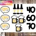 Fully Assembled Birthday Beer Photo Props-50th Birthday Beer Props-40 ...