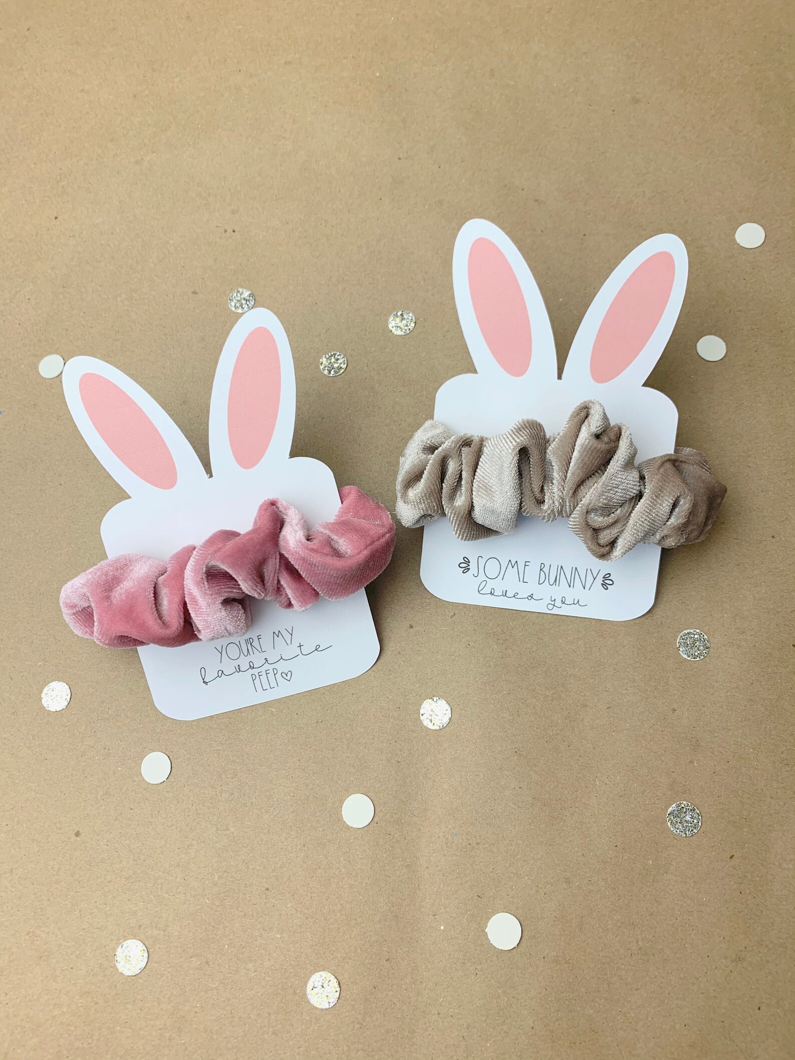 Easter Basket Stuffers-easter Scrunchie-easter Bunny Gift-easter Sunday ...
