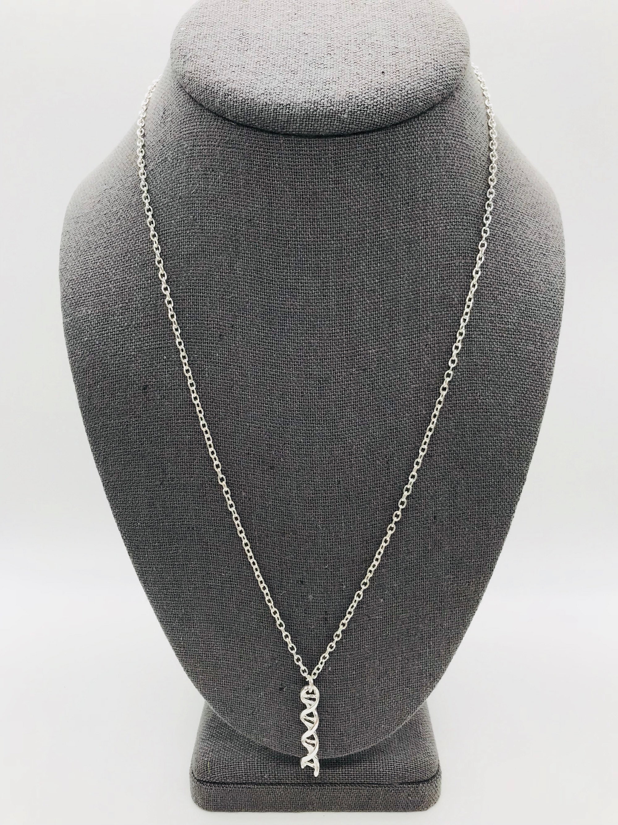 DNA Necklace Biology Science Necklace Science Gift DNA Strand - Etsy Canada