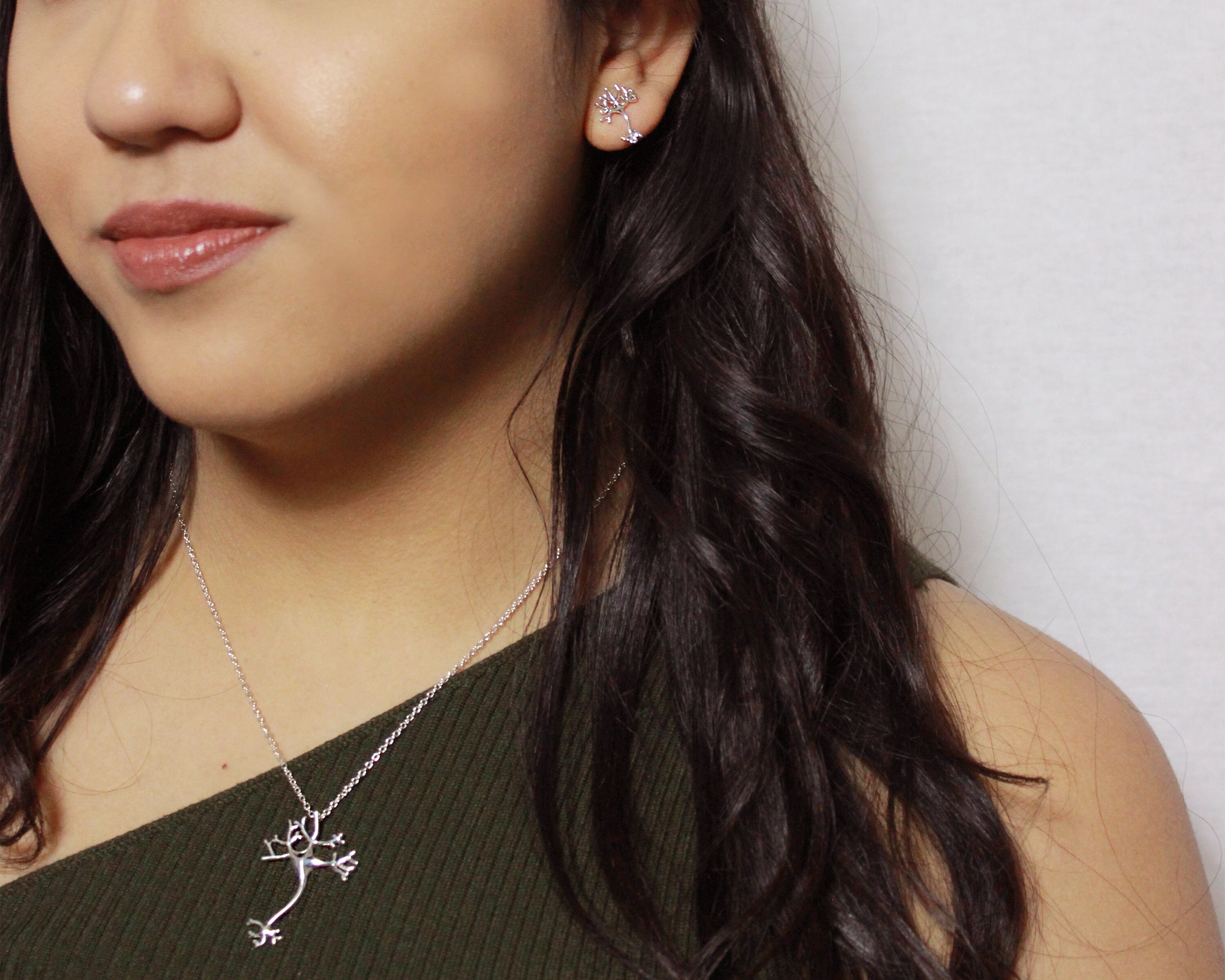 Neuron Necklace STEM Gift Tree of Life Psychology Gift Science - Etsy