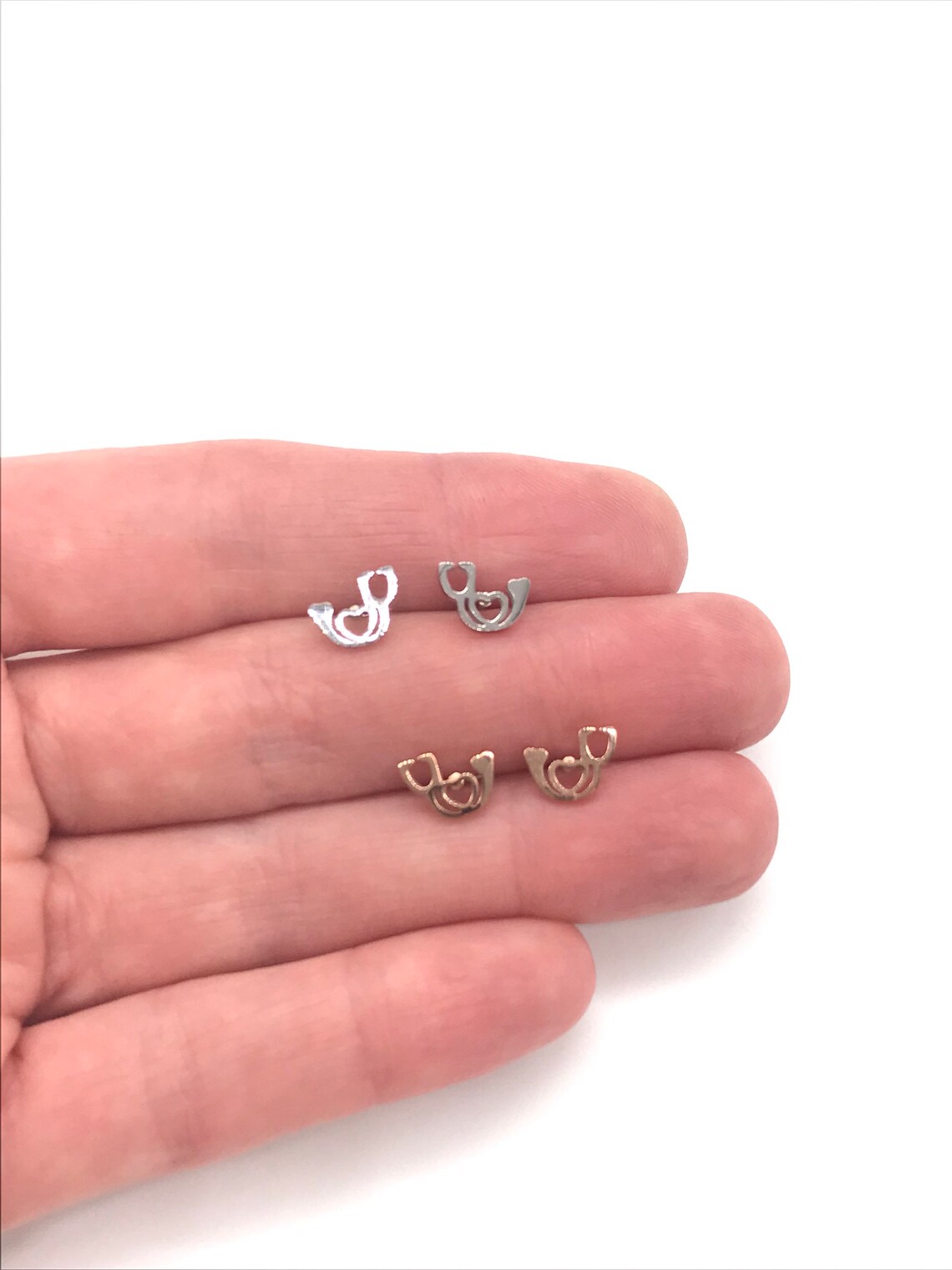 Mini Stethoscope Earrings Stethoscope Earrings Nurse Gift RN - Etsy