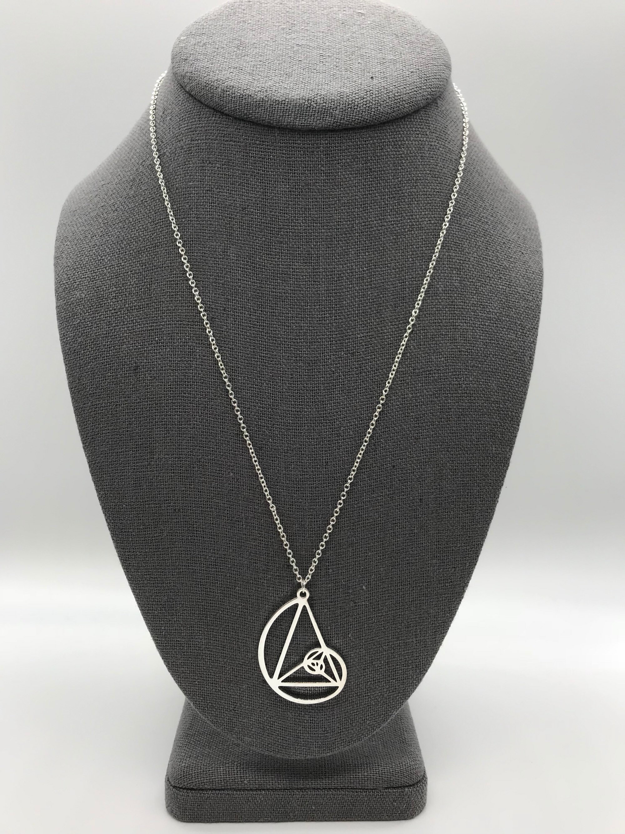 Fibonacci Golden Spiral Necklace math Jewelry Wearable - Etsy