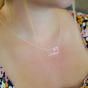 Fibonacci Golden Spiral Necklace Math Jewelry Wearable Mathematics ...