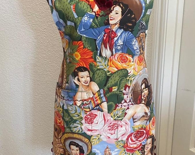 Reversible Large: "senoritas" Folklorico Apron - Etsy