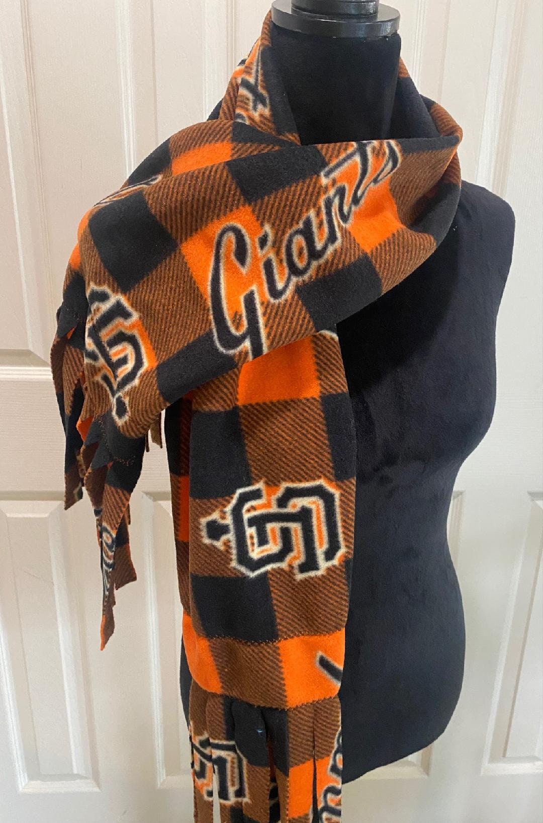 Reversible Sports Baseball Scarf: giants - Etsy