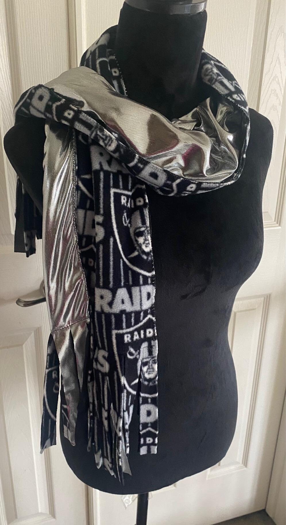 Reversible Sports Scarf: "raiders" - Etsy