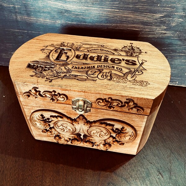 Rustic Keepsake Box - Etsy