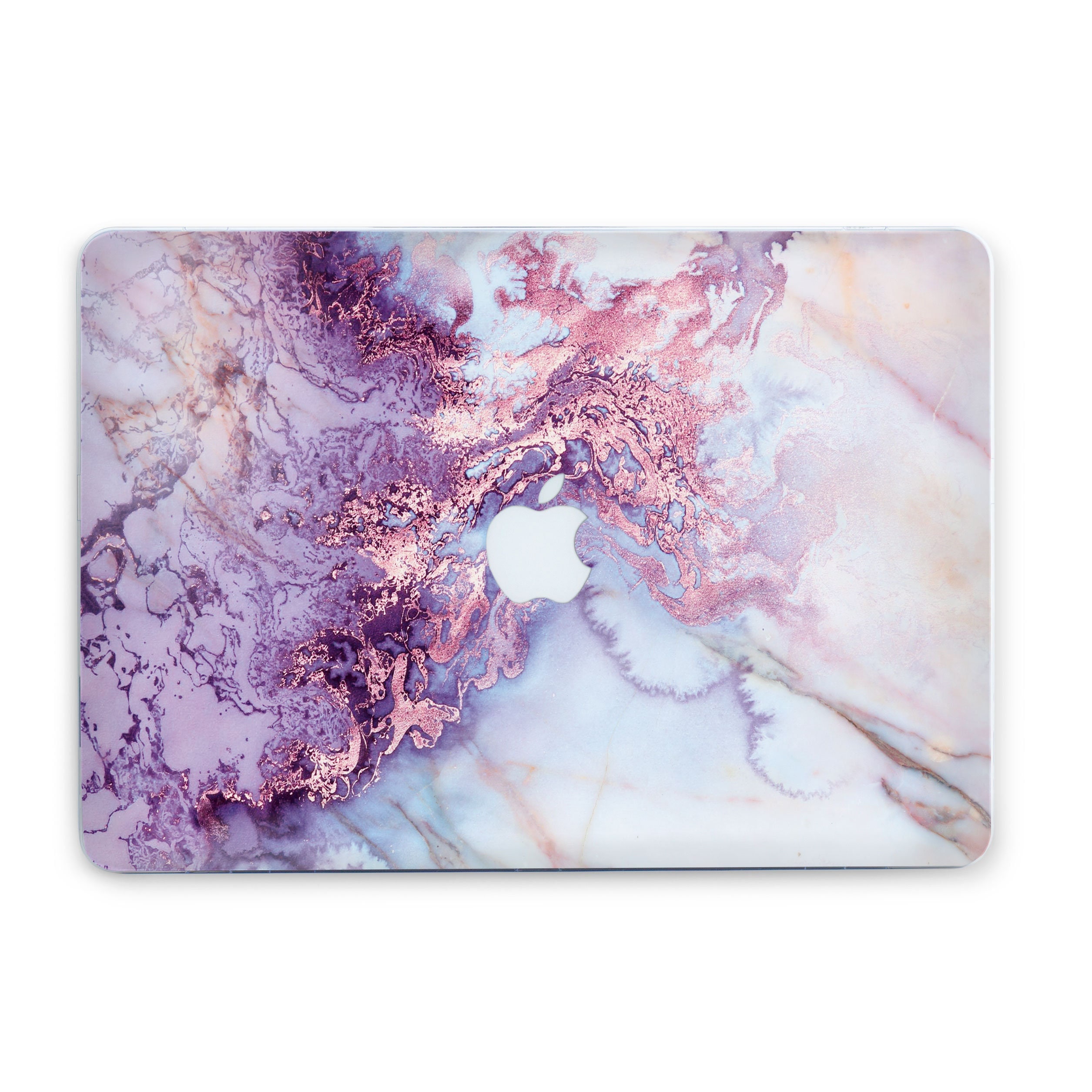Purple Marble New Pro M2 2023 Mac Hard Protective Case Laptop Cover for ...