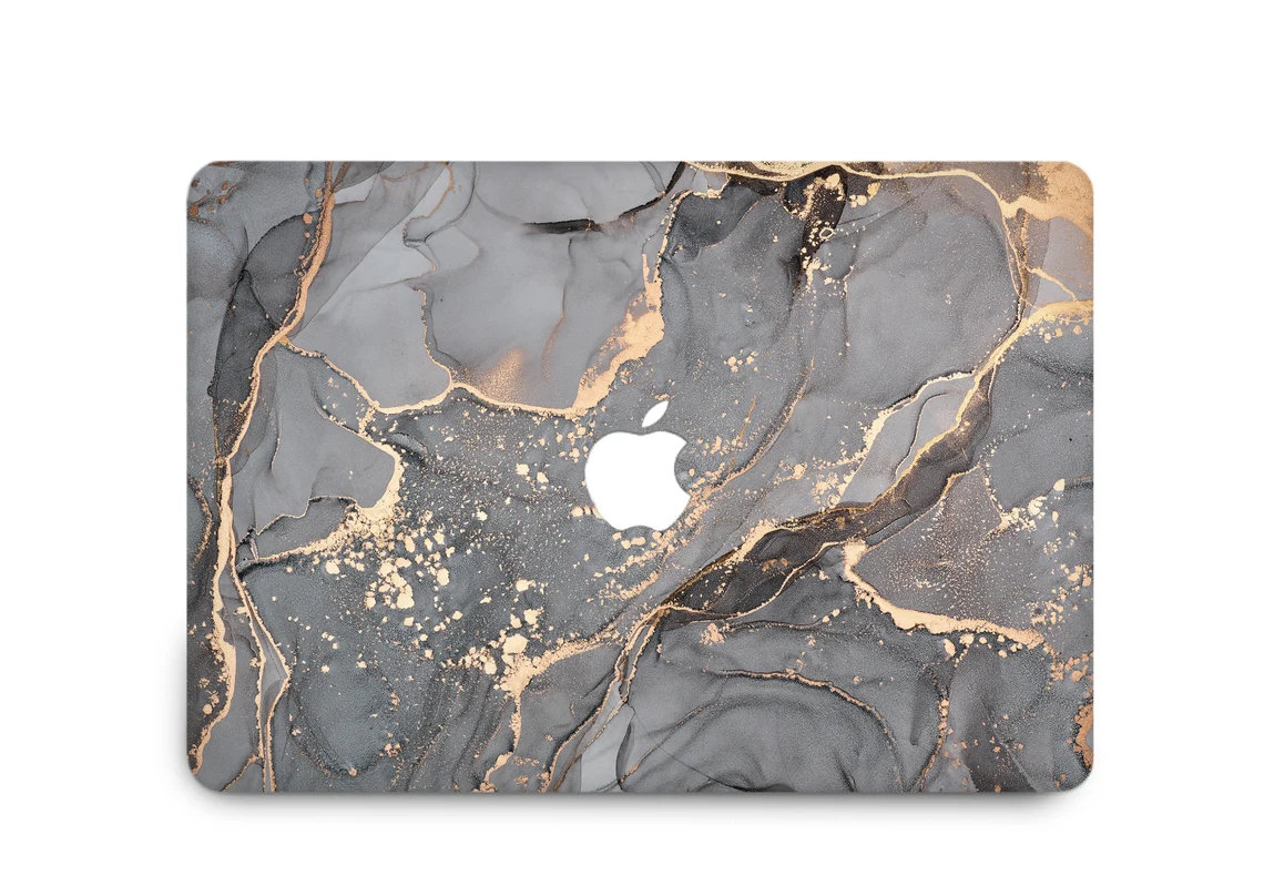 Gray Marble Macbook Air 13 2020 M1 Cover Macbook Pro 14 16 M1 - Etsy