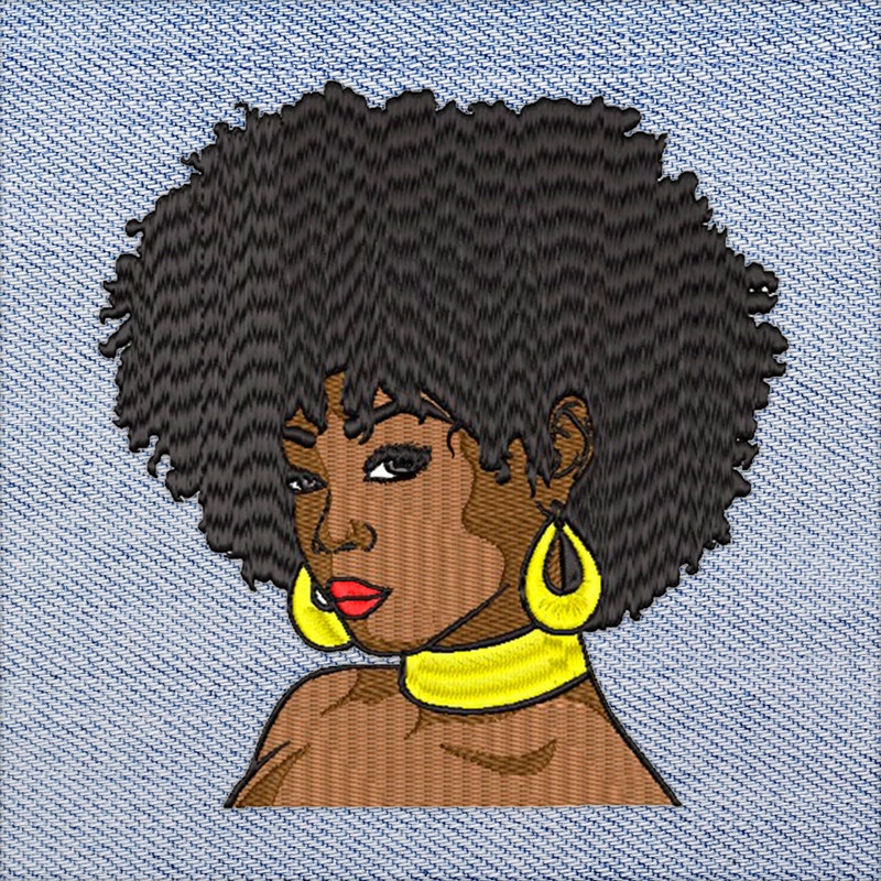 Afro Patch - Etsy