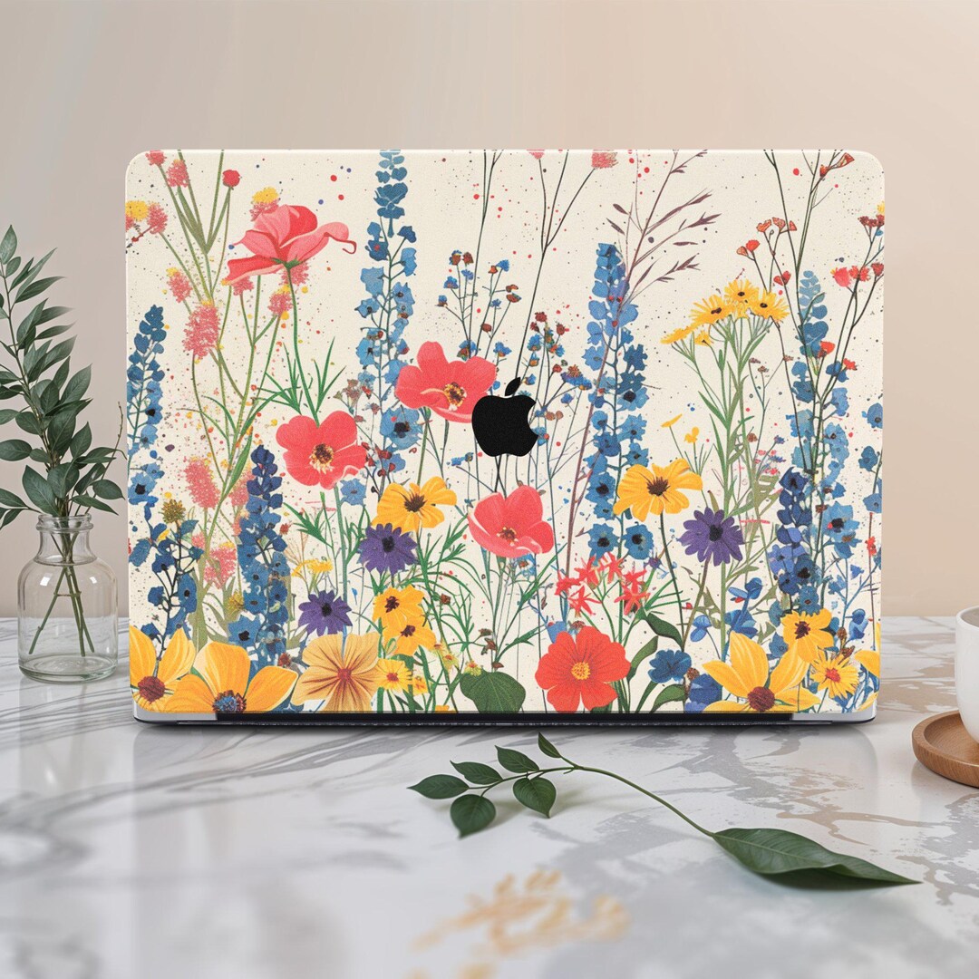 Wildflowers MacBook 16 Case MacBook Air 13 New Cover Mac Pro 13 Case ...