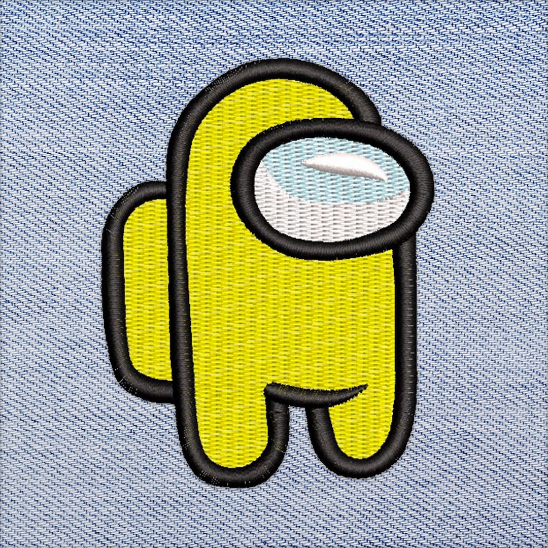 Among Us Imposter Stitching Embroidered Patch Heat Seal DIY Accessory ...