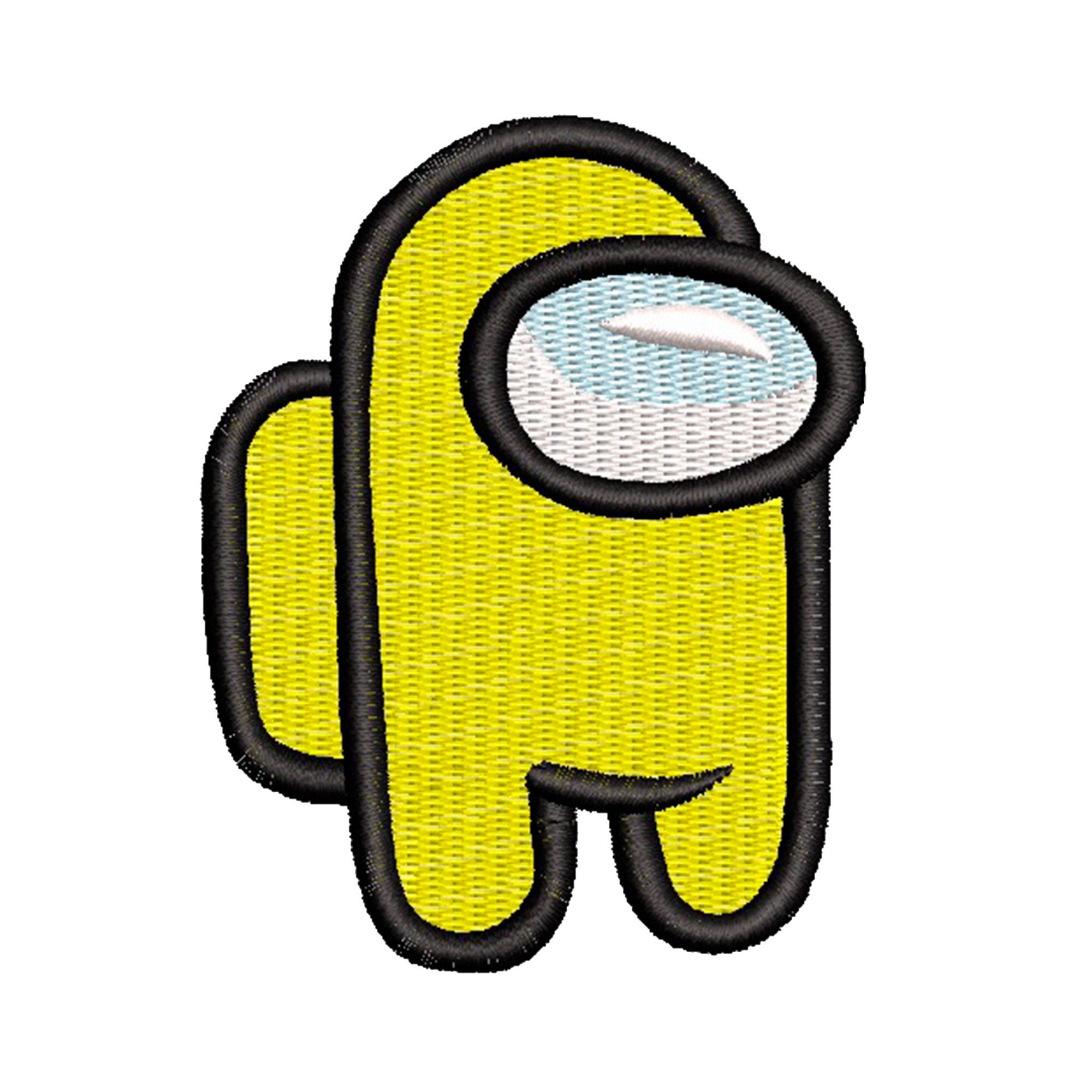 Among Us Inspired Patches, Digital Embroidey Scheme Embroidery Patches ...