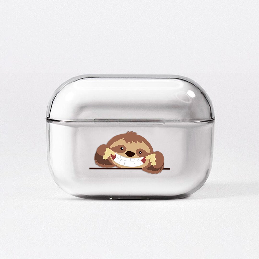 Sloth AirPod Cases Cool Airpods Pro Case 2 AirPod Pro Case New Smiling ...