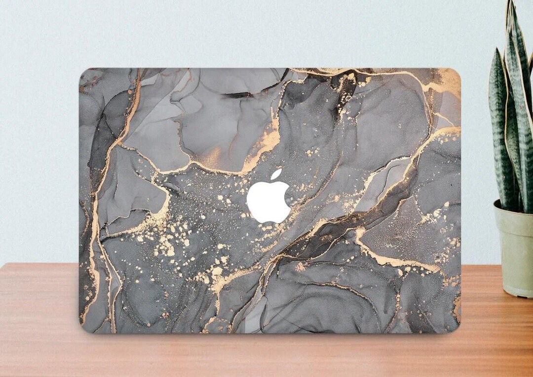 Gray Marble MacBook Air 13 2020 M1 Cover MacBook Pro 14 16 M1 Max Hard ...