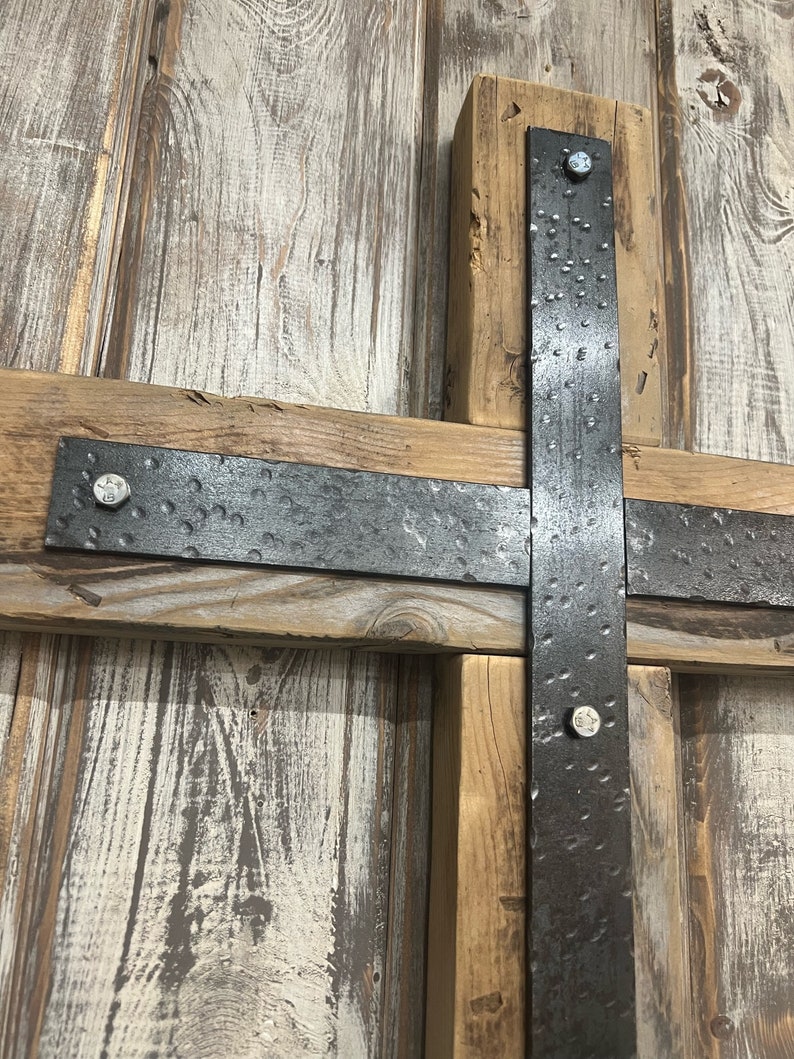 Rustic Wooden Cross Farmhouse Cross Reclaimed Wood Cross - Etsy