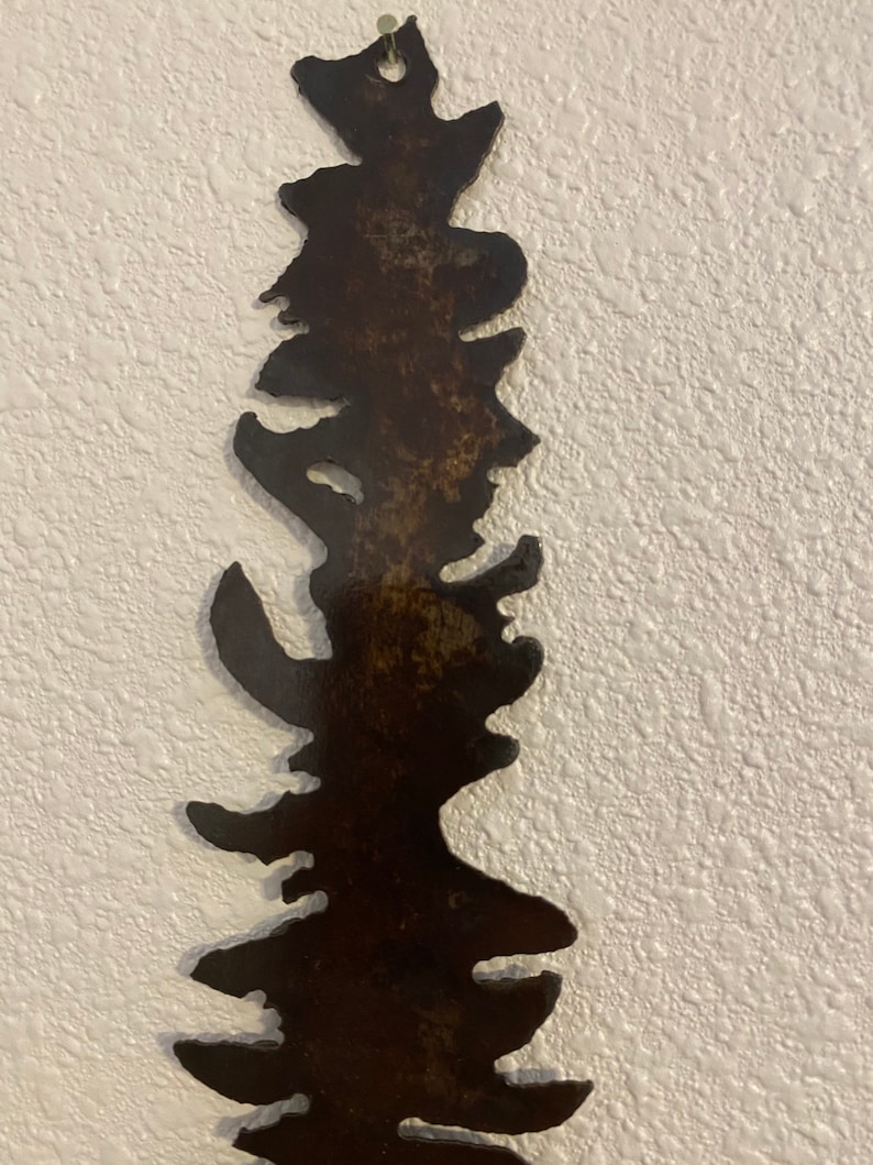 Rusty Saw Blade Tree Art: Repurposed Hand Saw Decor - Etsy