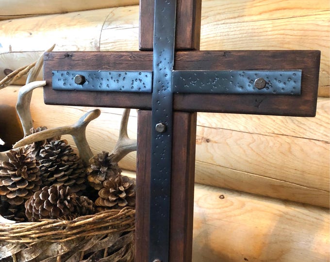 Rustic Wooden Cross Farmhouse Cross Reclaimed Wood Cross - Etsy