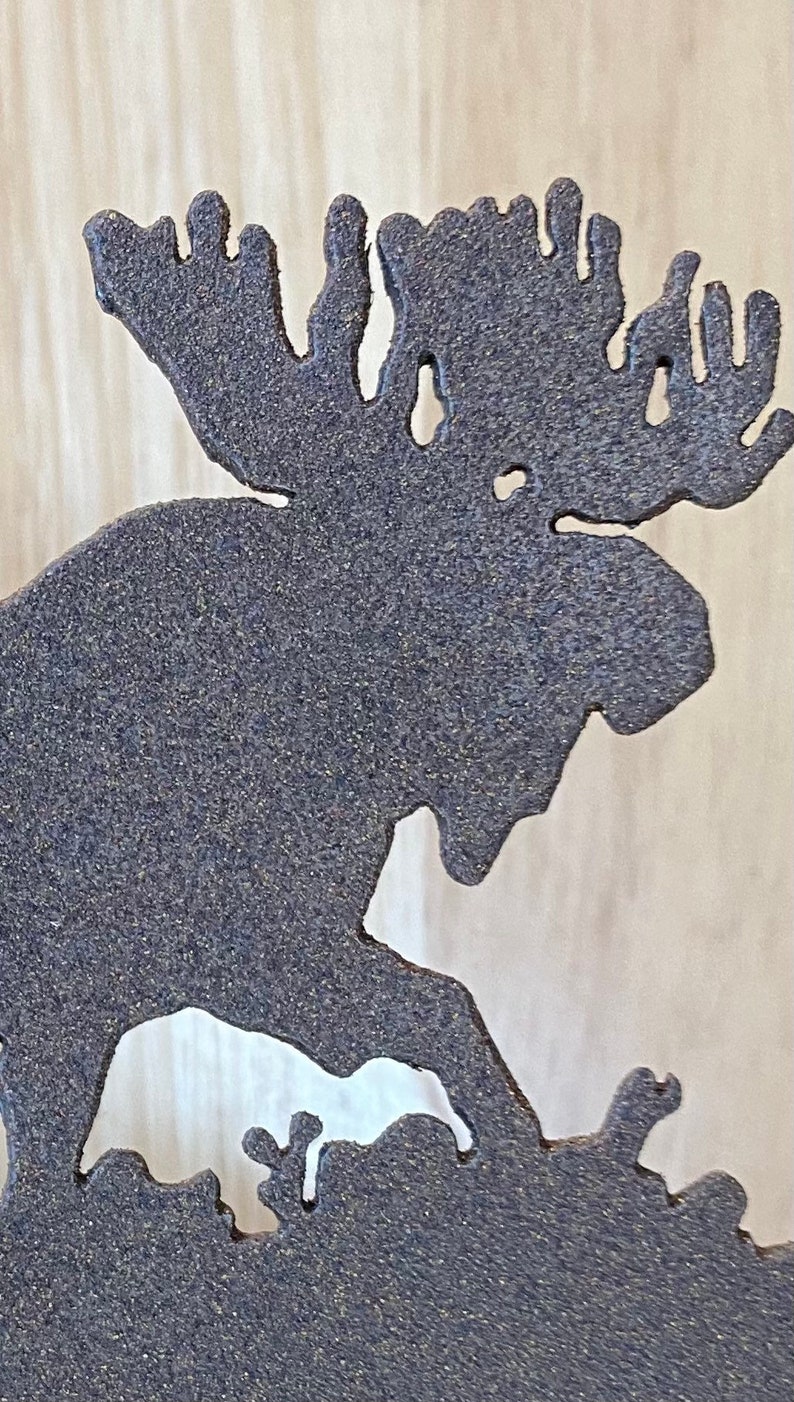 Moose Picture Frame Photo Frame Photo Holder Moose Photo - Etsy