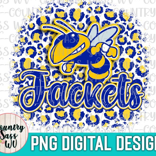 Digital Download Jackets Yellow Gold Leopard Print PNG - Etsy