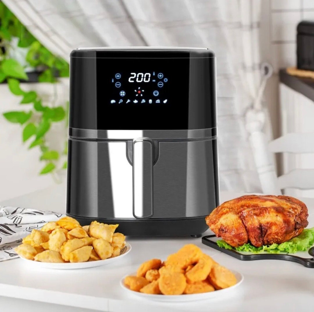 HOMCOM Air Fryers 1500W 4.5L Air Fryers Oven With Digital - Etsy